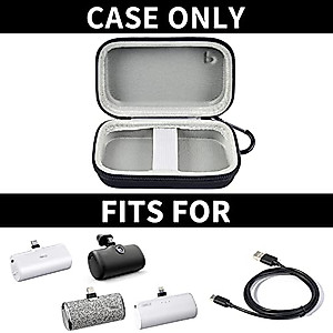 casmilee Case Compatible with Backbone One Mobile Gaming Controller and Case Compatible with iWALK Small Portable Charger Power Bank 4500/ 4800mAh Bundle