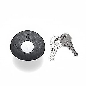 Easy Fuel Locking Gas Cap for Ford Edge Escape Expedition Explorer F150 Fiesta Flex Focus Fusion Taurus Mustang Lincoln MKS MKT MKX MKZ Navigator Mercury Mountaineer Milan Marier