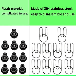 WaWacomp Portable Travel Clothesline is 32 Ft Retractable Clothesline for Indoor Clothes Lines and Outdoor Camping Clothesline with 10 Positioning Snaps, 10 Clothespins (1 Retractable)