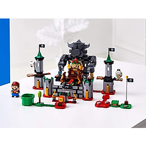 LEGO Super Mario Bowser’s Castle Boss Battle Expansion Set 71369 Building Kit; Collectible Toy for Kids to Customize Their Super Mario Starter Course (71360) Playset (1,010 Pieces)