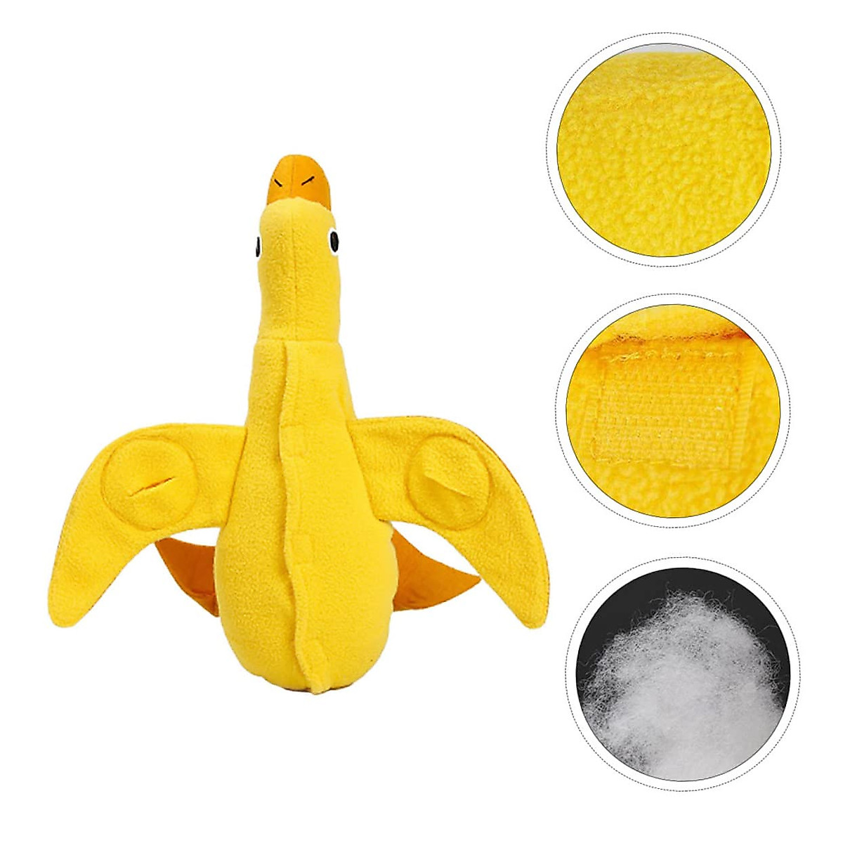 BCOATH Multifunctional Dog Chew Toy Squeaky Pet Molar Toy Interactive Plush Puppy Doll Stuffed Animal for Aggressive Chewers and Teething Puppies