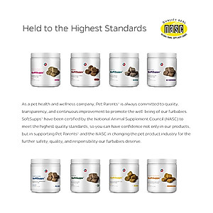 Pet Parents® Multifunctional SoftSupps® Multivitamin for Dogs w/Glucosamine Chondroitin for Dogs, Salmon Oil for Dogs, Probiotics for Dogs - Dog Multivitamin for Dog Immune Support, 90ct Dog Vitamins