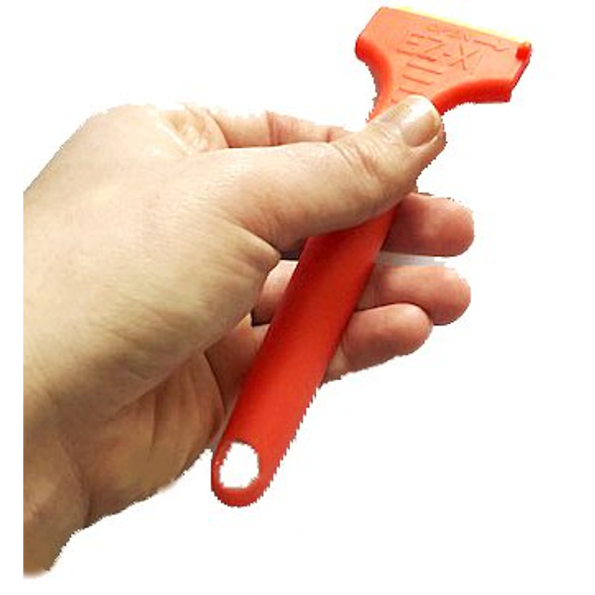 MINISCRAPER EZ X Razor Blade Scraper with 5 Pack of Metal U.S. Blades (Pat. Pending)