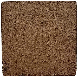 Hydro Crunch CB801 Coco Coir 2.5 Cubic Ft Block of Soiless Growing Media, Brown