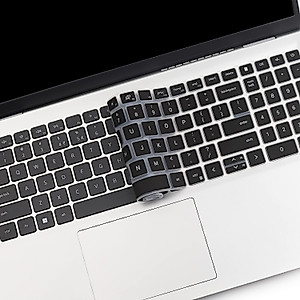 Keyboard Cover for 2024 2023 15.6" Dell Inspiron 15 3510 3511 3515 3525 3530 3535 5510 5515 5518 7510, Inspiron 16 7610, Vostro 15 3510 5510 5515, Latitude 3520, 2022 Inspiron 15(Not Fit Dell G5 G15)