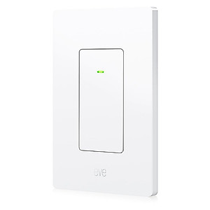 Eve Light Switch – Connected Wall Switch (Apple HomeKit), single, alternating & cross switches, compatible with multi-location setups, schedules, no bridge required, Bluetooth,Thread