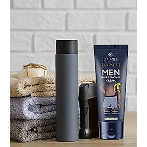 Intimate/Private Hair Removal Cream, Fast & Effective Hair Remover for Men's Underarm, Chest, Back, Legs, and Arms, 4.2 fl oz