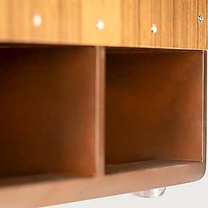 Meinl Jumbo Bass Subwoofer Cajon with Internal Snares - NOT MADE IN CHINA - Walnut Playing Surface, 2-YEAR WARRANTY (SUBCAJ5WN)