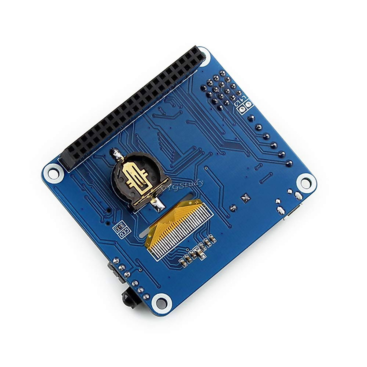 Pioneer600 Expansion Board for Raspberry Pi 1 2 3 4 with USB to UART I/O OLED Display RTC AD/DA GPIO IR Sensor DS18B20 Components