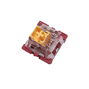 GK GAMAKAY Silent Linear Mechanical Keyboard Switch, 35Pcs/Pack GamaKay Phoenix Switch 3 Pin Pre-lubed Switches for LK67 TK75 CK68 DIY Mechanical Gaming Keyboard (Phoenix Switch)