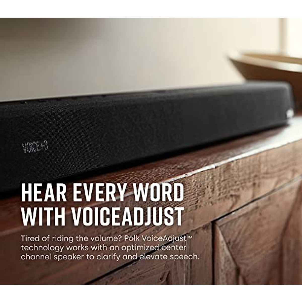 Polk MagniFi Max AX 5.1.2 Channel Sound Bar with 10" Wireless Subwoofer (2022 Model), Dolby Atmos and DTS:X Certified, Polk's Patented VoiceAdjust & SDA Technologies, Easy Setup,Black