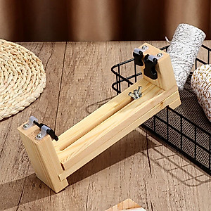 HomeSoGood Wood Bracelet Jig Wristband Knitting Tool Wood Paracord Making Wood Material Jig Bracelet Maker