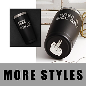 ARIABLE Farewell Gifts for Coworkers - Coworker Leaving Gifts for Women & Men - Going Away Goodbye Coworker New Job, Good Luck Gifts for Coworkers, Friends, Boss, 20oz Engraved Tumbler, Black