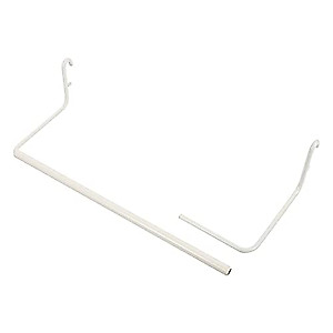 Cabilock 2pcs Organizer Hooks Hanging Multifunctional Kitchen Continuous Bathroom White Laundry Extendable: Workshop Accessory Toilet Holder Room Pegboard Organization Stainless Extendable