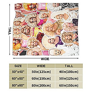 Blanket RuPaul Drag Race Soft and Comfortable Warm Fleece Blanket for Sofa,Office Bed car Camp Couch Cozy Plush Throw Blankets Beach Blankets