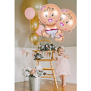 4PCS Gender Reveal Baby Foil Balloon Suitable for Baby Shower Party Supplies Decoration Wedding Kids Birthday Party Balloon Decoration Supplies