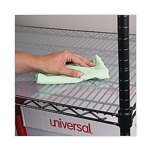 Alera ALESW59SL4818 Plastic 48 in. x 18 in. Shelf Liners For Wire Shelving - Clear (4/Pack)