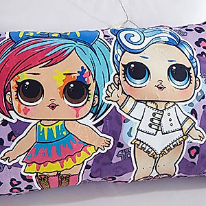 LOL Surprise Mink Body Pillow, 1 Count (Pack of 1), Multi