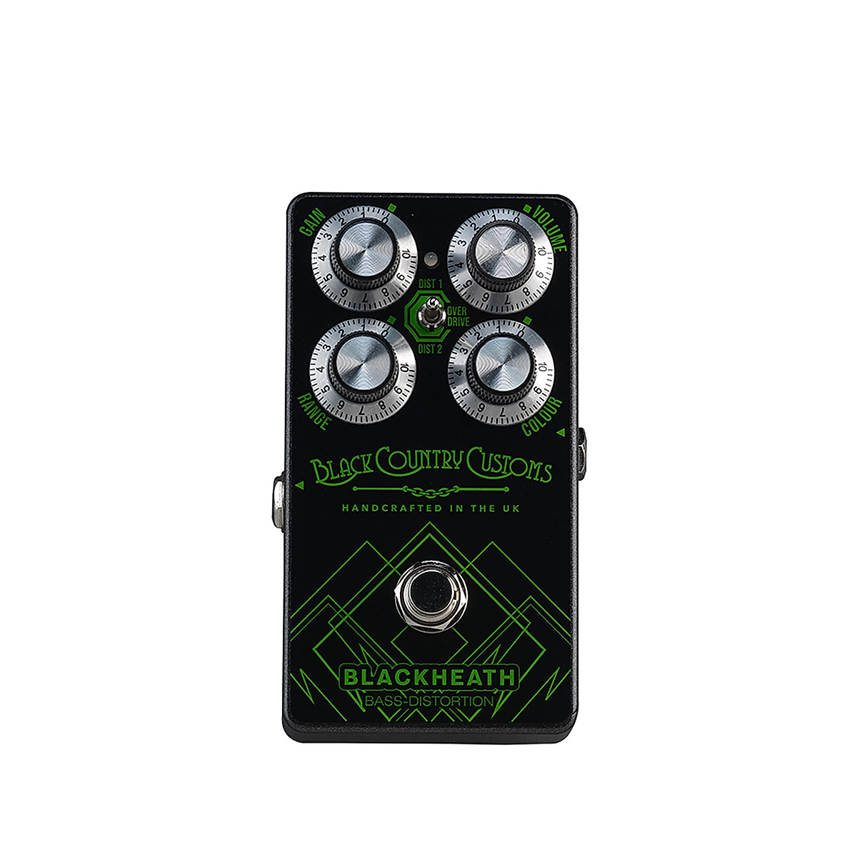 Laney Black Country Customs Blackheath Boutique Bass Effect Pedal Distortion, BCC