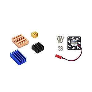 DIGISHUO Raspberry Pi 4B Model B 8GB RAM DIY Kit | with Case | Pi Cooling Fan | San Disk 64G SD Card Micro-SD | Micro HDMI Cable | Sufficient 5V 3A Power Supply (8G Module 8 in 1 Kit)