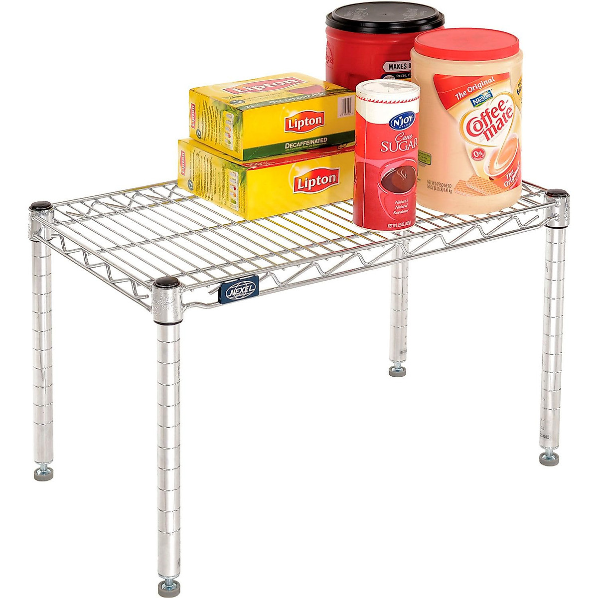 Nexel Chrome Wire Dunnage Rack, 24"W x 14"D x 14"H