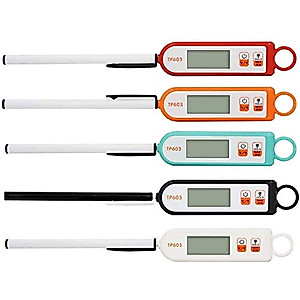 Digital Kitchen Thermometer for Cooking Food in The Oven Meat Electronic Probe ( Color : Black )