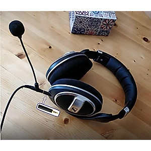 KOKKIA Tiny Versatile 2.5mm Male to 3.5mm Female Adapter with Lock/Unlock Feature : Extremely Versatile for Attachment to headsets/Devices with 2.5mm Audio Port.