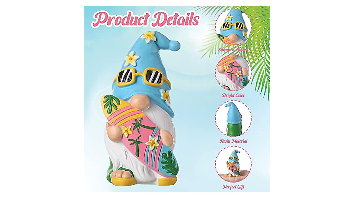 Summer Gnomes Beach Décor - FairySandy 2-Piece Set