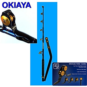 OKIAYA Venom PRO Bent Butt Fishing Rod 80-130 LB. The Monster PAC Bay Guides