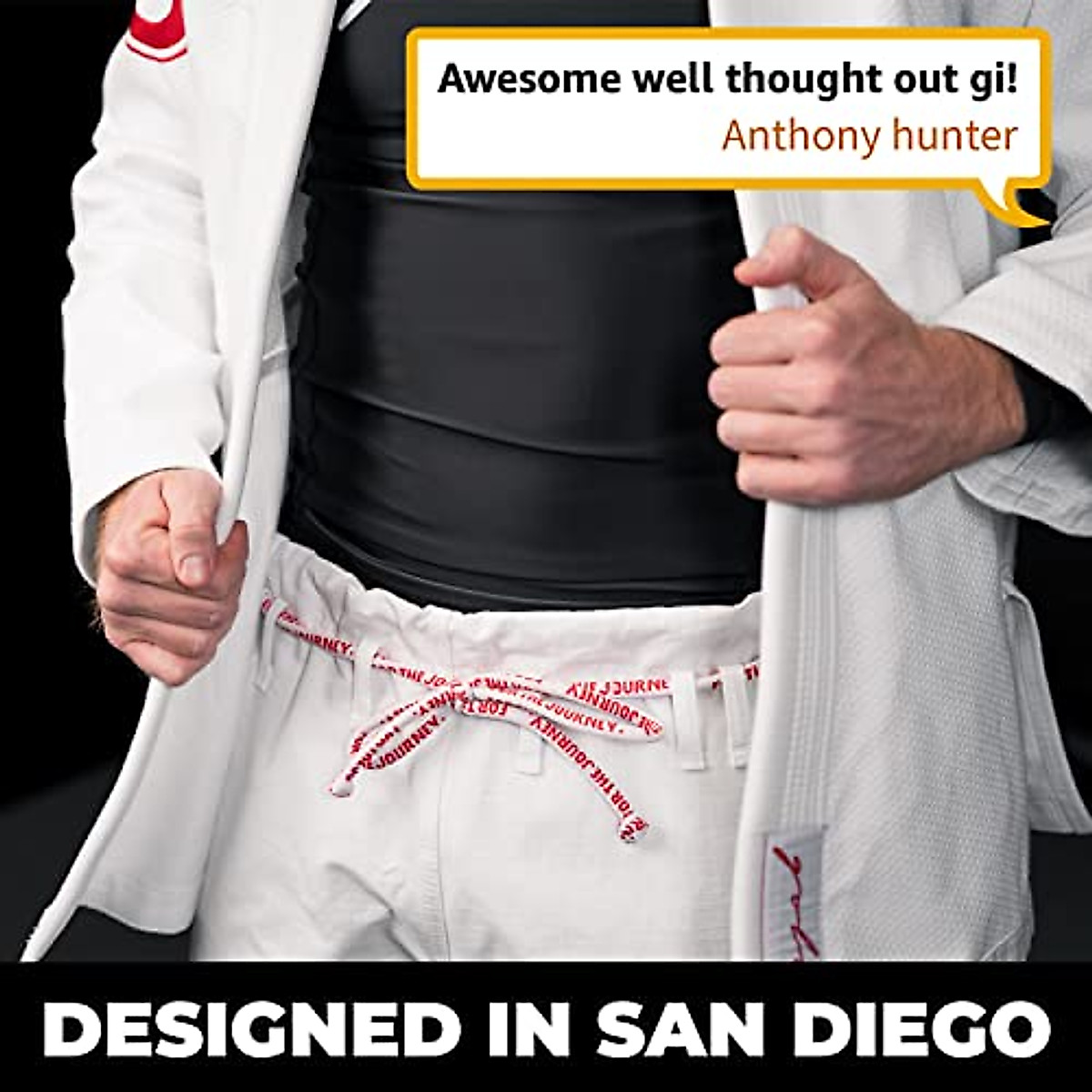 Gold BJJ Calavera Jiu Jitsu Gi - Ultra Strong Gold Weave Premium Kimono - IBJJF Competition Approved Uniform (Black, A4)