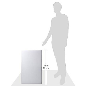 Plastic Cutting Board 18x30 1/2" Thick White, NSF Approved Commercial Use