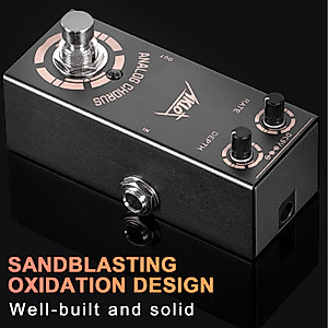 High Gain Distortion Guitar Pedal, AKLOT Electric Effects Pedals Mini Single Type DC 9V True Bypass