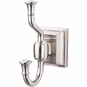 Top Knobs STK2-BSN Stratton Bath Double Hook Nickel