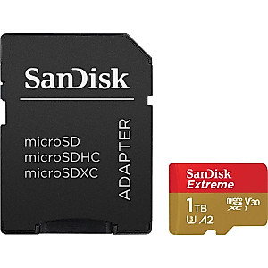 SanDisk Extreme 1 TB UHS-I microSD