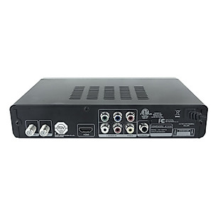 Mediasonic ATSC Digital Converter Box w/ TV Recording, USB Multimedia Player, and TV Tuner Function (HW-150PVR), Black