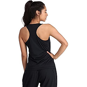 Kari Traa Nora 2.0 Women's Tanktop, Athletic Quick-Drying Top, Regular Fit Women's Top, 4-Way Stretch, Racerback, Scoop Neck, Black, Medium