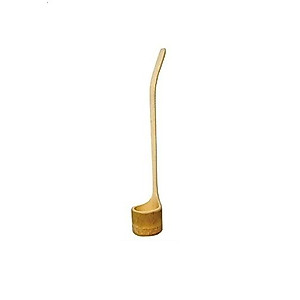 Bamboo Japanese Long Handled Standing Water Ladle Hishaku for Tea Ceremony 10.2 x 1.5 x 1.1 inches From Japan