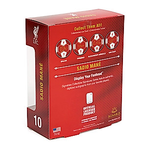 Signables Premium - Liverpool Sadio Mane - Digitally Autographed Sports Memorabilia - Small Signed Sports Collectible Figurines - Unique Football Figures