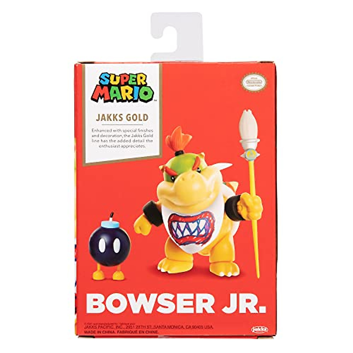 Nintendo Joojee Super Mario Figure Bowser Jr. w/Paint Brush (ex), 10 cm Exclusive, (13261)