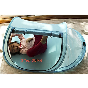 MooMooBaby Pop-Up Baby Beach Crib Tent