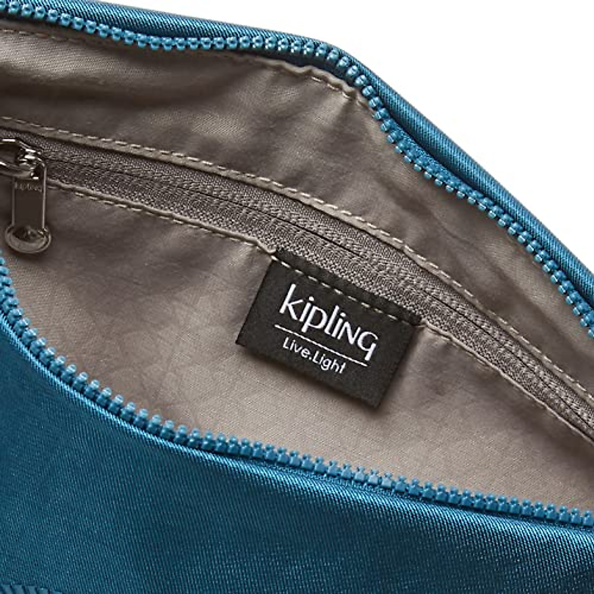 Kipling womens Womenâ€™s Atlez Duo Pouch Gift Set, Includes Holiday Gifting Box, Lightweight Nylo Crossbody Handbag, Dynamic Beetle, 9.75 L x 6.5 H 1.25 D US