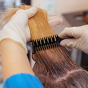 Highlight Comb Set, 6 Piece Set, Weaving, Sectioning, Styling, and Hair Dyeing Combs Professional Weaving Styling for Foiling and Balayage Coloring
