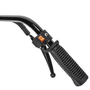 XtremepowerUS Commercial 55CC Tiller Cultivator 2-Cycle Gas Powered Garden Yard Grass Walk Behind Soil Prep Root Dirt with Handle