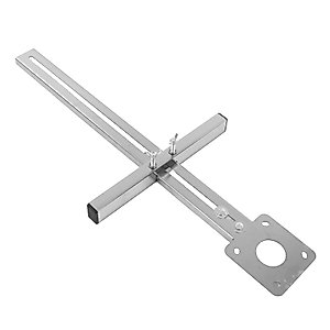 Woodworking Circle Cutting Jig Circle Kit Alloy Steel Circle Cutter Trimming Set for Wood Router Electric Hand Trimmer
