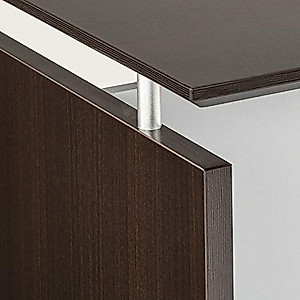 Mayline Medina Home Office Desk, 72 in, Mocha