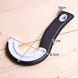 Can Openers Ring-Pull Pull Tab Can Opener Jar Grip Kitchen Stencil Easy Grip 1PC TPKR52283