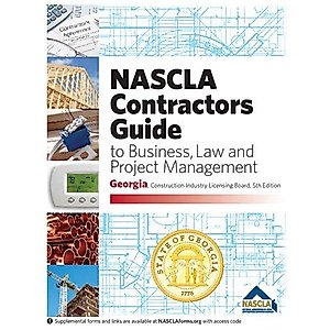 GEORGIA-NASCLA Contractors Guide to Business, Law and Project Management, Georgia Construction Industry Licensing Board 5th Edition