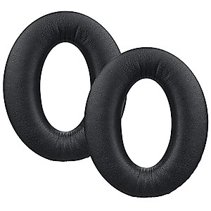 JULONGCR A20 Ear Cushion Replacement Ear Pads A10 Earpads Aviation Headset Cover Headband OEM Compatible with Bose A20/A10 Aviation Headset X. (Black)