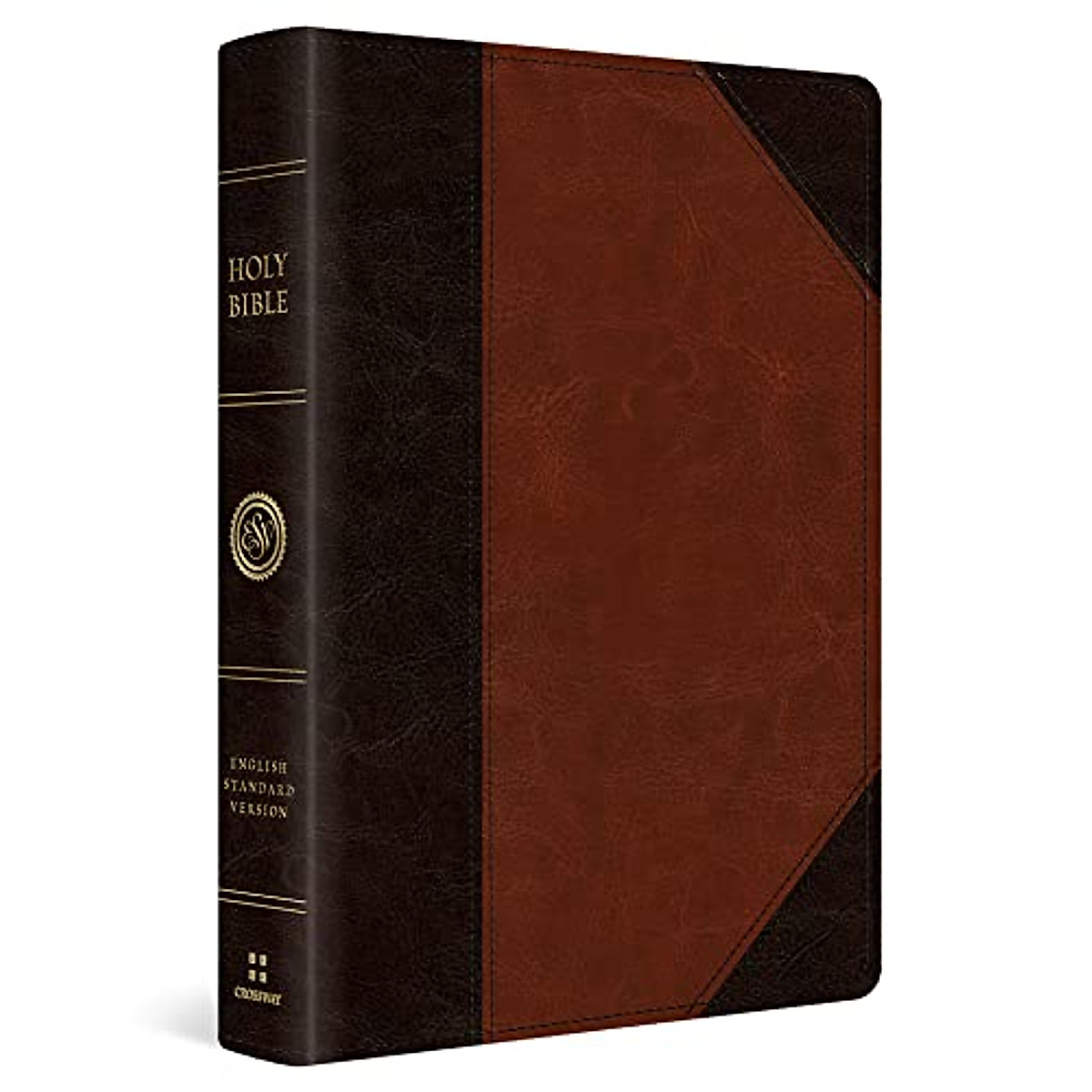 ESV Large Print Wide Margin Bible (TruTone, Brown/Cordovan, Portfolio Design)