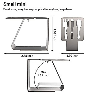 Snader - Tablecloth Clips for Outdoor Tables - 8 Pack Stainless Steel Clips for Outdoor Table Cloth Holders Llifetime Picnic Tables, Home, Kitchen, Restaurant, Weeding, Picnic, Patio and Party